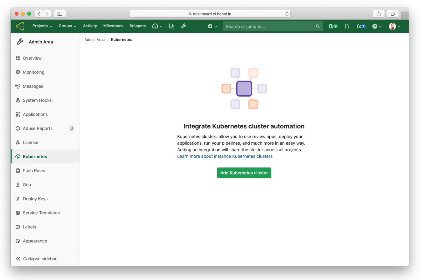 Eigenes Kubernetes Cluster In Gitlab Hopplin Gmbh Dev Blog